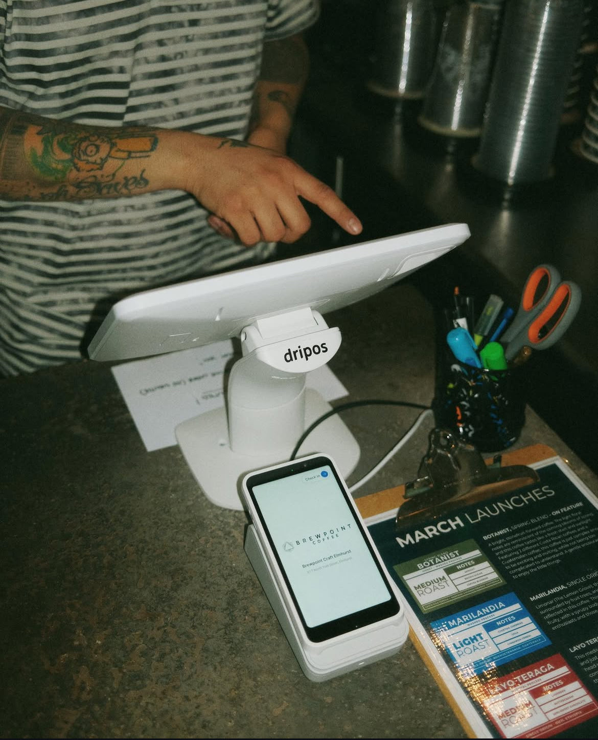 Front Register Station – Dripos